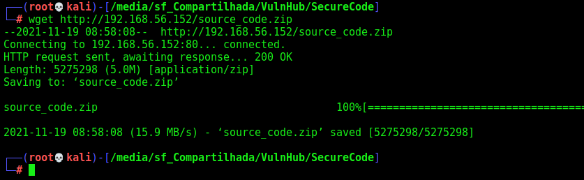 VulnHub - SecureCode | 0x4rt3mis